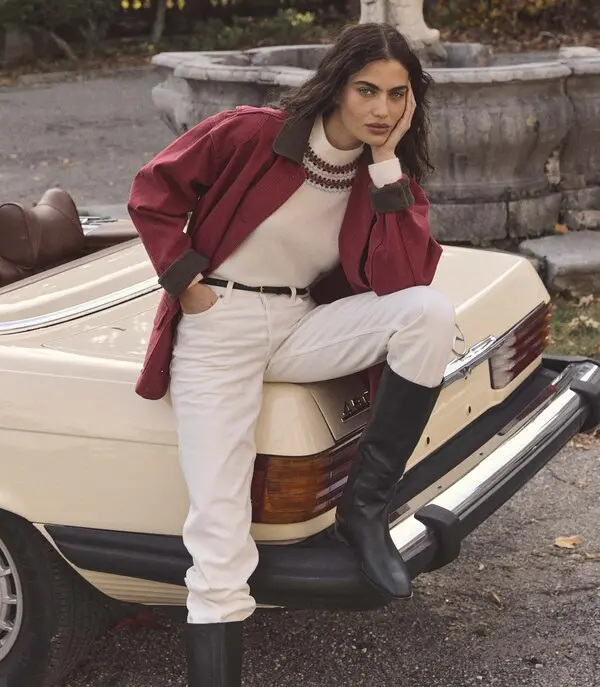 DÔEN Pascual Jacket - Washed Crimson
