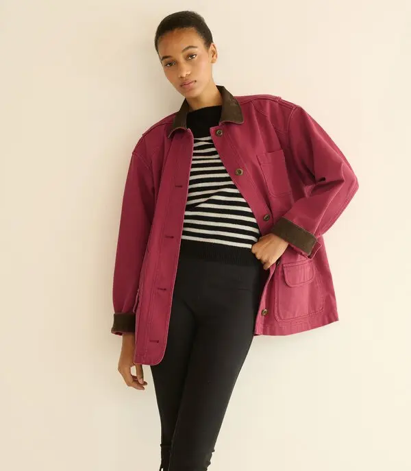 DÔEN Pascual Jacket - Washed Crimson