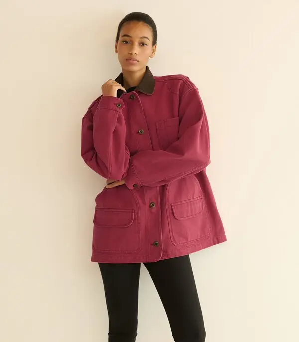 DÔEN Pascual Jacket - Washed Crimson