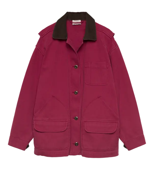 DÔEN Pascual Jacket - Washed Crimson