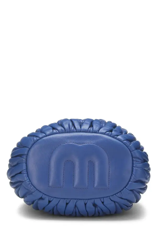 Miu Miu Nappa Leather Convertible Bucket Bag