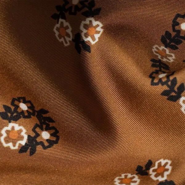Miu Miu Printed Silk Scarf