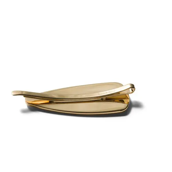 Miu Miu Enameled Metal Hair Clip - Vanilla