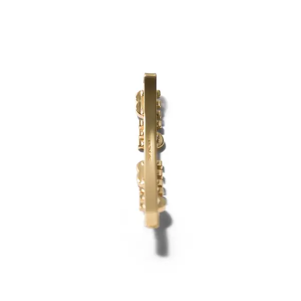 Miu Miu Enameled Metal Hair Clip