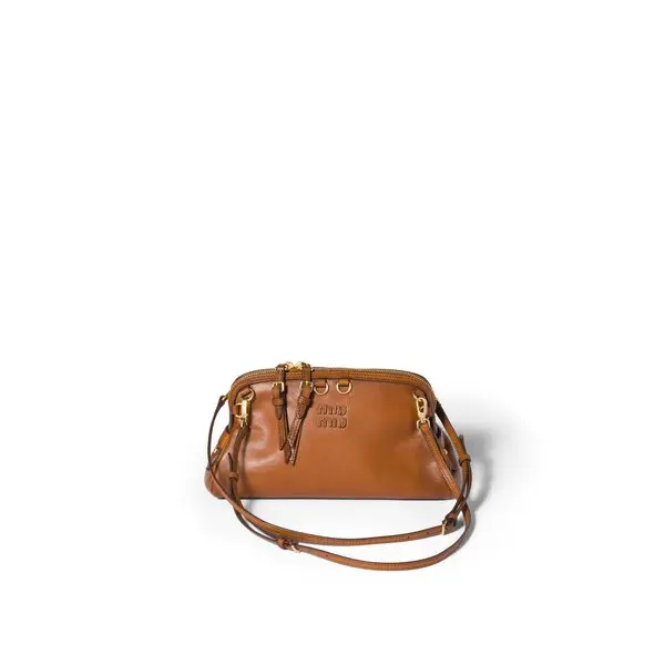 Miu Miu Caprice Leather Clutch