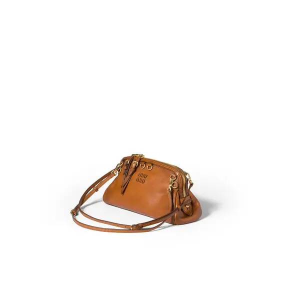 Miu Miu Caprice Leather Clutch