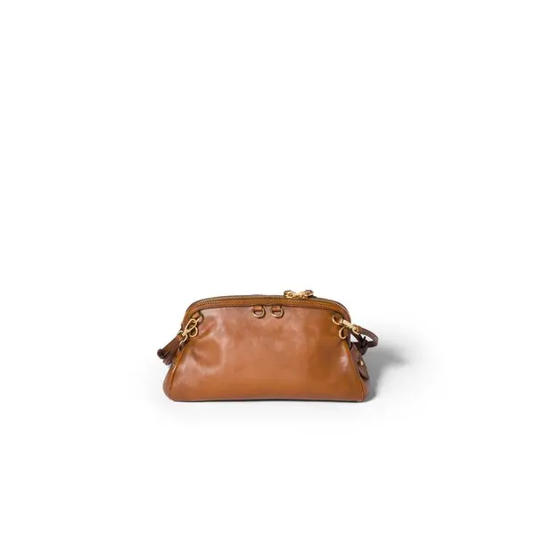 Miu Miu Caprice Leather Clutch