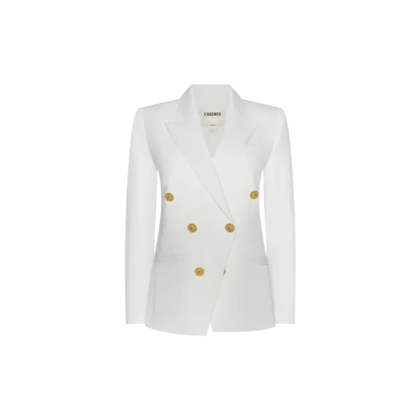 L'Agence Kyomi Double-breasted Blazer