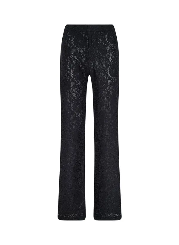 L'Agence Livvy Lace Trouser - Black