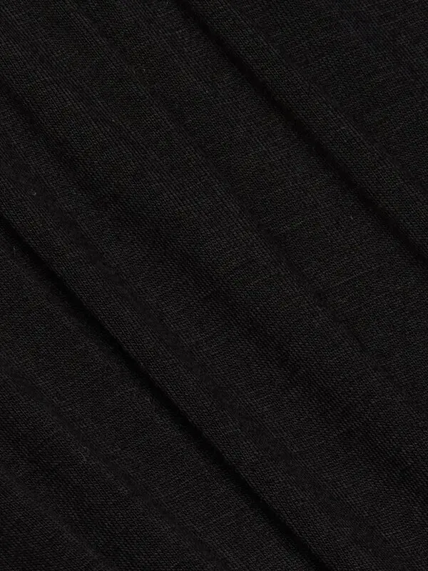 L'Agence Cassandra Ruched Bodysuit - Black