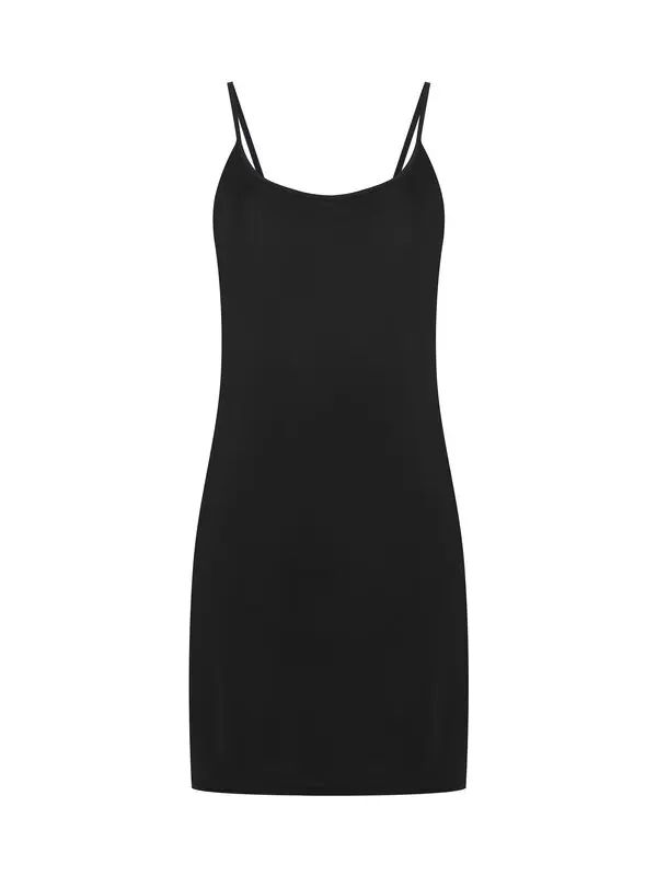 L'Agence Raye Slip Lining Dress - Black