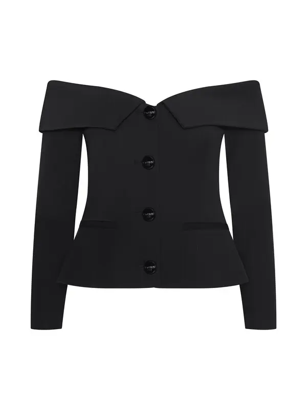 L'Agence Ingrid Blazer Top
