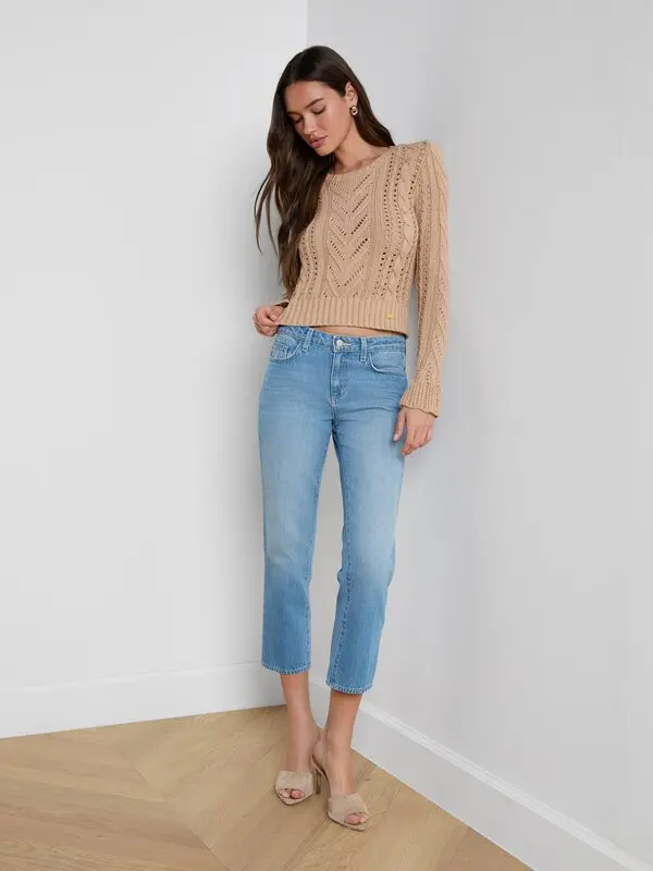 L'Agence Mio Cabled Pullover