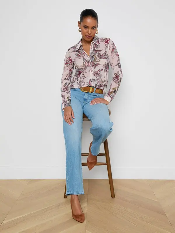 L'Agence Laurent Blouse Top