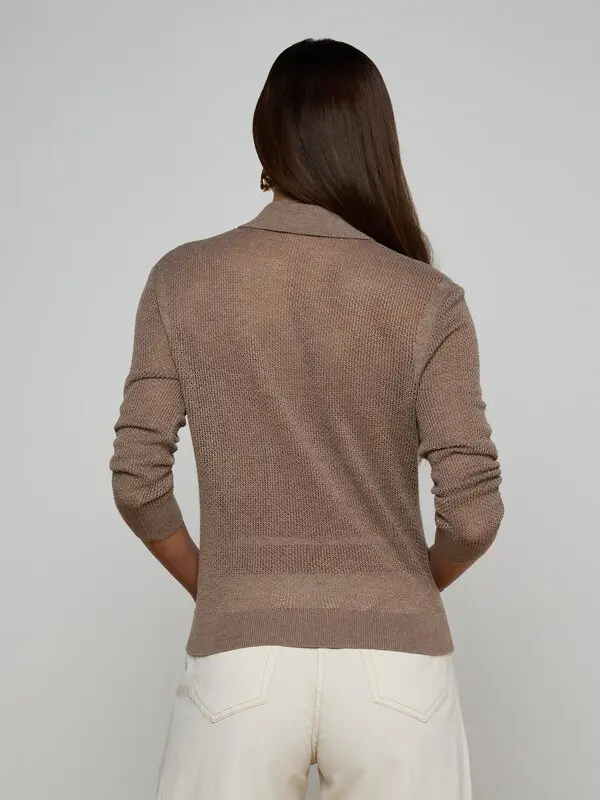 L'Agence Carine Buttoned Sweater