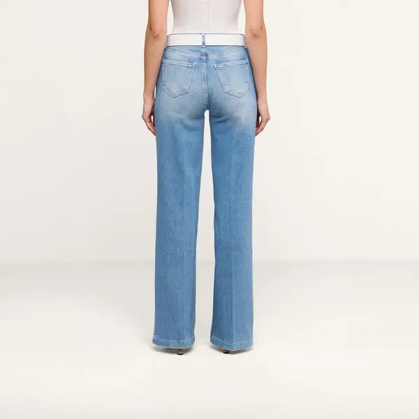 L'Agence Clayton Wide-leg Jean - Calabasas