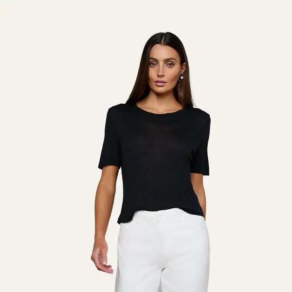 L'Agence Remy T-shirt - Black