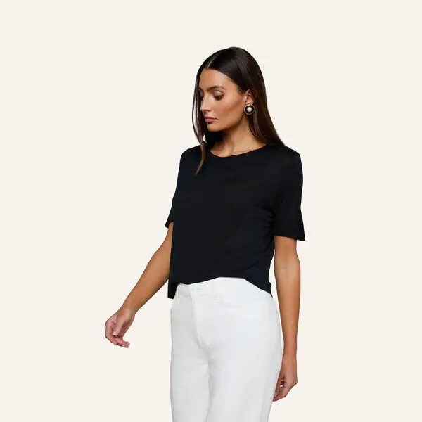 L'Agence Remy T-shirt - Black