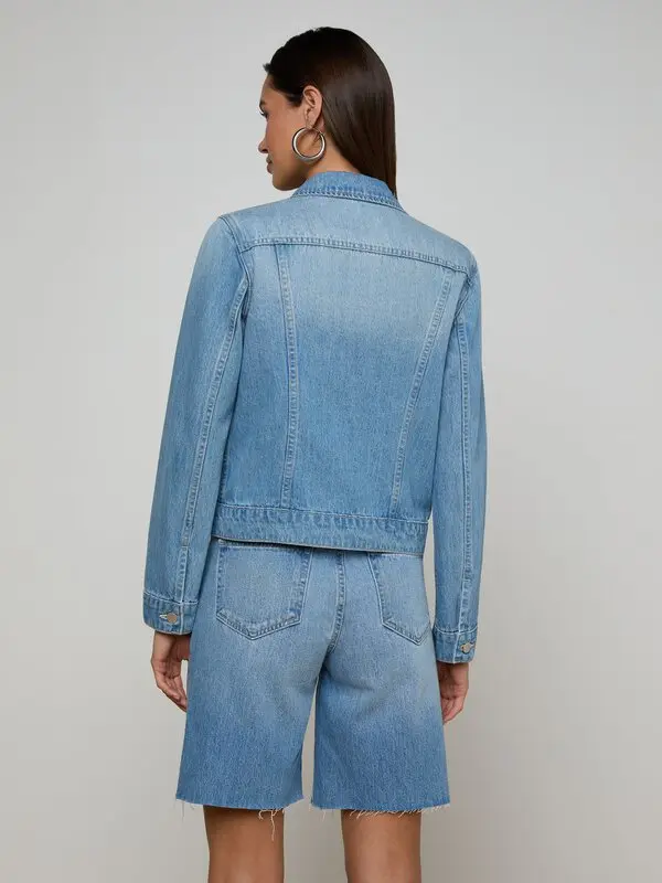 L'Agence Celine Jean Jacket - Bellflower