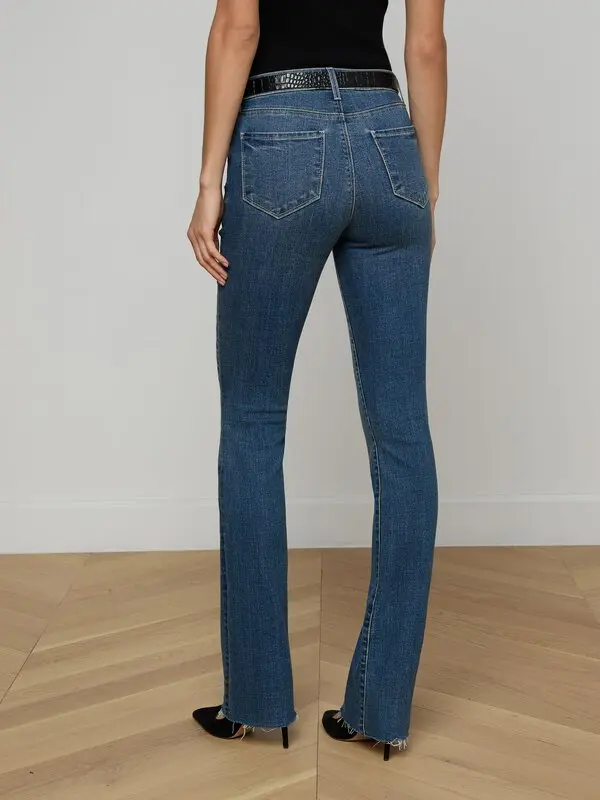 L'Agence Ruth Straight-leg Jeans