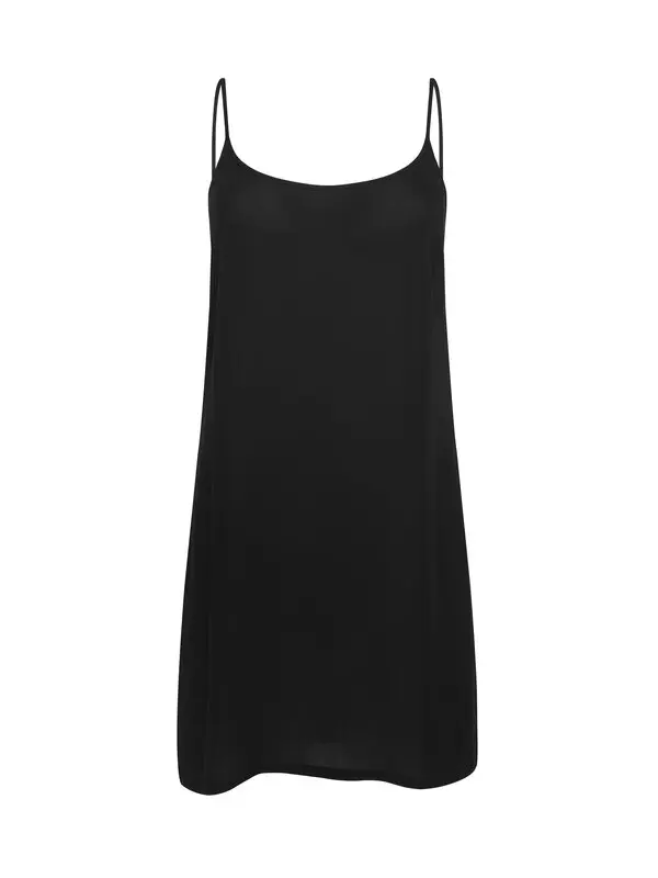 L'Agence Raye Slip Lining Dress - Black