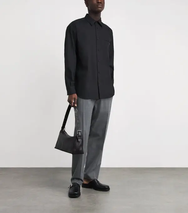 MAISON MARGIELA Drawstring Tailored Trousers - Grey