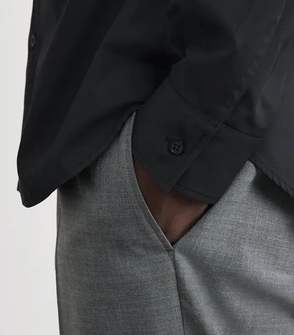 MAISON MARGIELA Drawstring Tailored Trousers - Grey