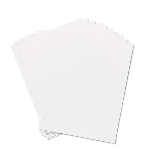 PRINTWORKS Large Photo Album Paper - White