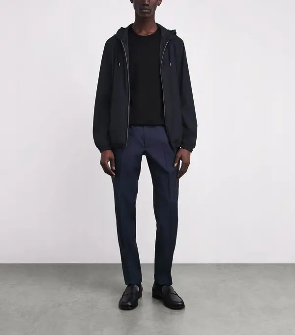 Herno Reversible Bomber Jacket - Navy