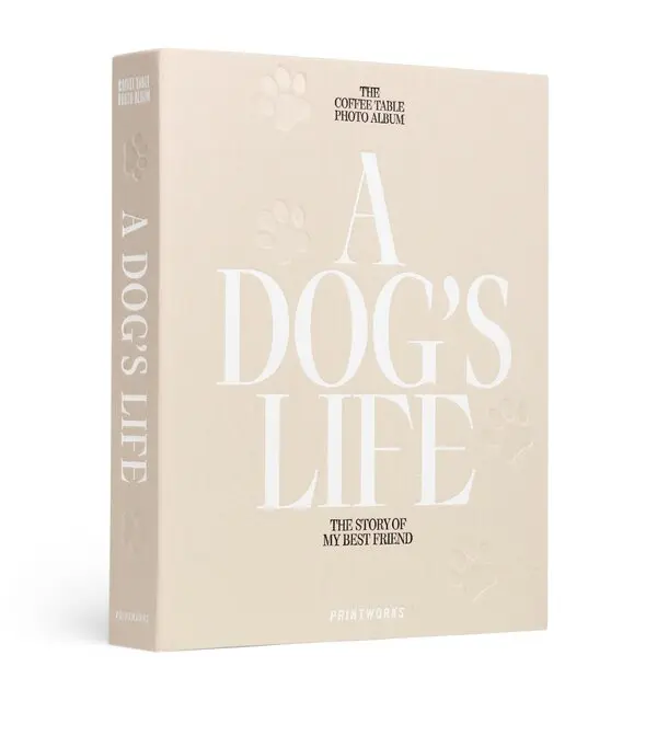 PRINTWORKS A Dog's Life Photo Album - Beige