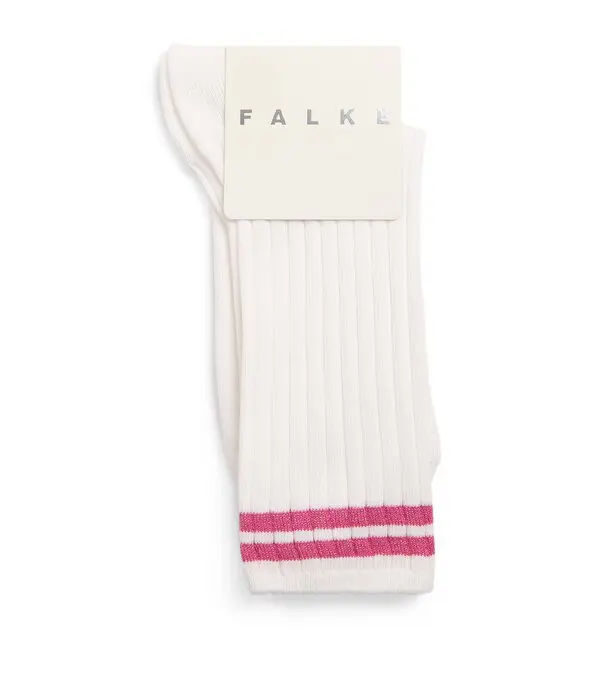 Falke Cotton-blend Play Me Socks - White