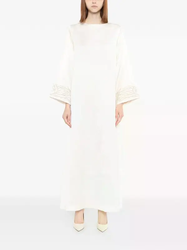 SHATHA ESSA Bell-sleeve Maxi Dress
