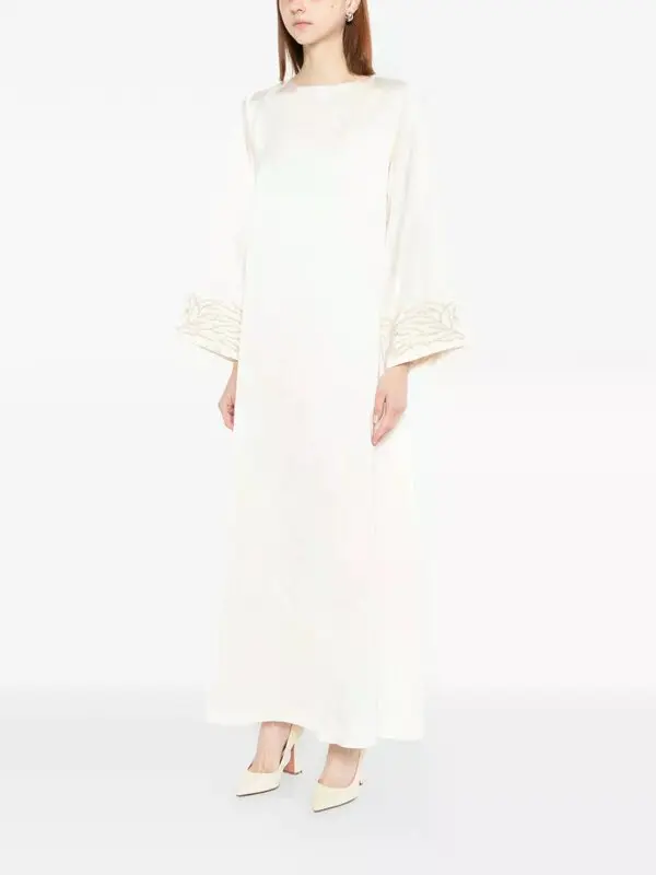 SHATHA ESSA Bell-sleeve Maxi Dress