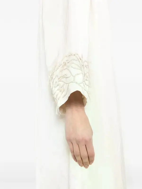 SHATHA ESSA Bell-sleeve Maxi Dress