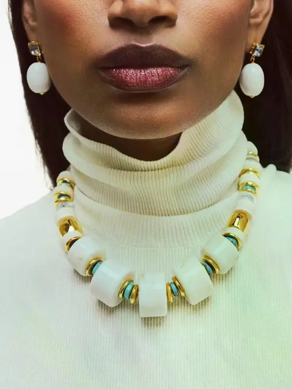 LIZZIE FORTUNATO Beaded Necklace