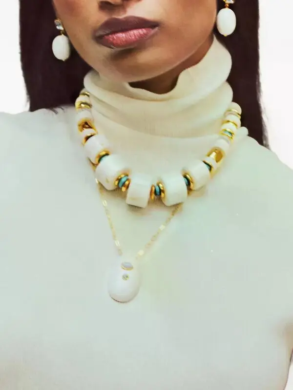 LIZZIE FORTUNATO Beaded Necklace