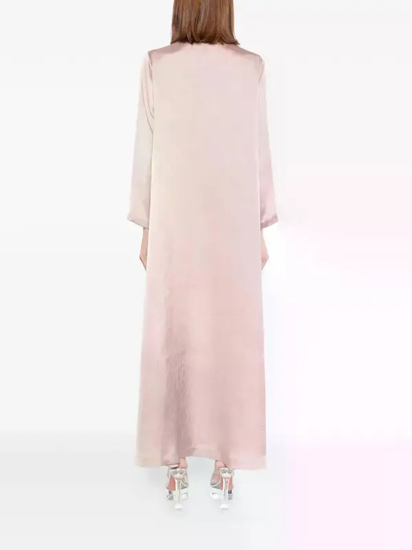 SHATHA ESSA Embellished Neck Cut-out Dress