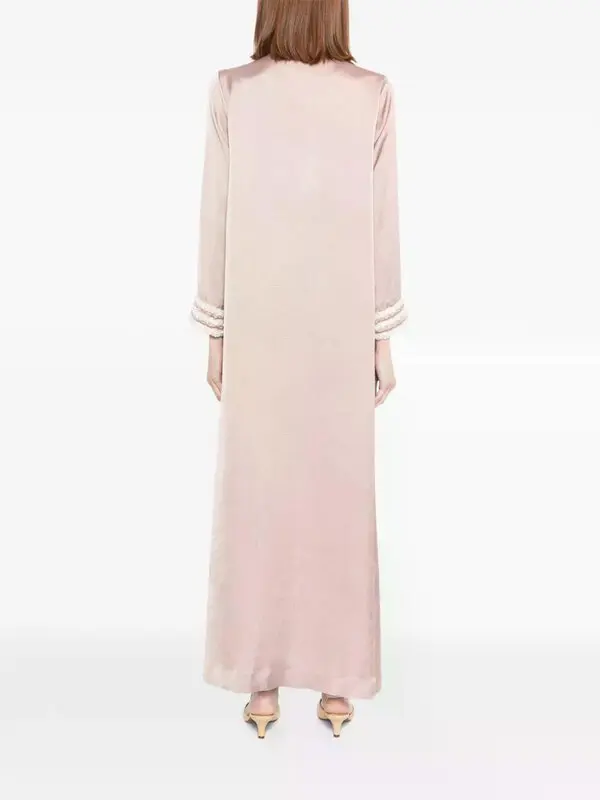 SHATHA ESSA Crystal-embellished Maxi Dress