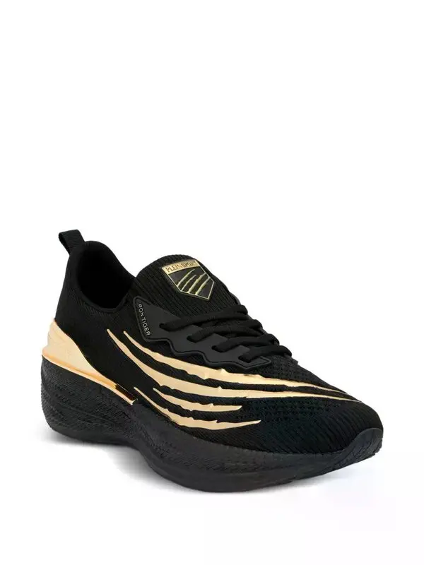 PLEIN SPORT Tiger Scratch Iron Tiger Sneakers