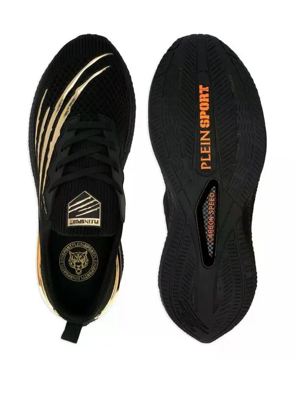 PLEIN SPORT Tiger Scratch Iron Tiger Sneakers