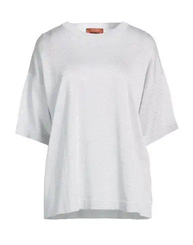 Missoni Viscose Blend Sweater With Metallic Fiber - Silver