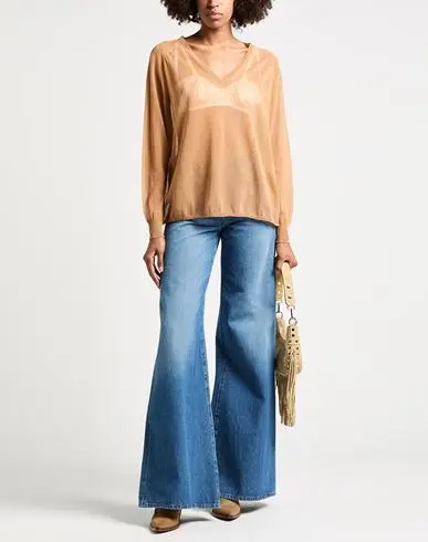 ALYSI V-neck Long Sleeve Sweater