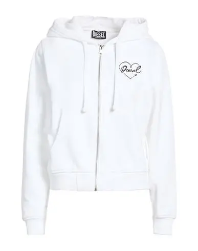 DIESEL® Cotton French Terry Sweatshirt - White