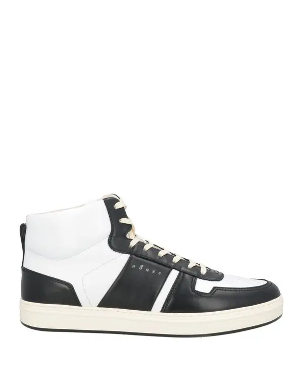 Hogan Leather High-top Sneakers - Black