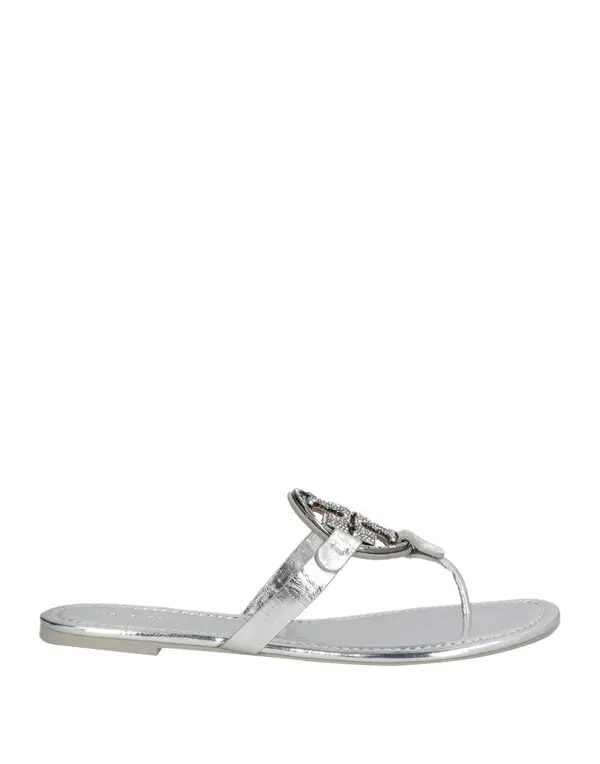 Tory Burch Thong Sandal - Silver