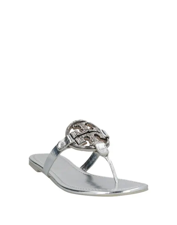 Tory Burch Thong Sandal - Silver