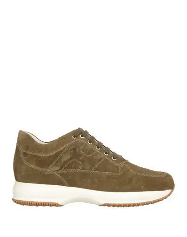 Hogan Military Leather Sneakers - Green
