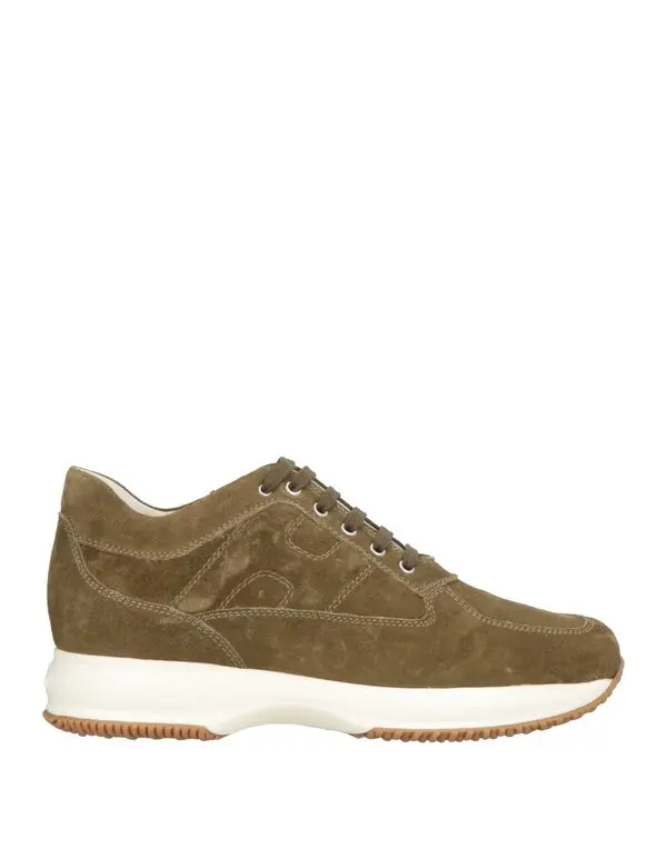 Hogan Military Leather Sneakers - Green
