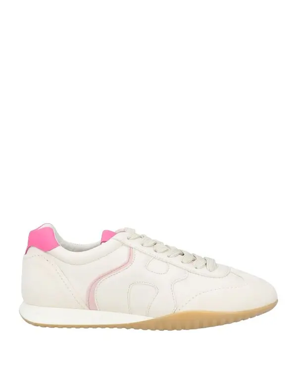Hogan Leather Sneakers - White