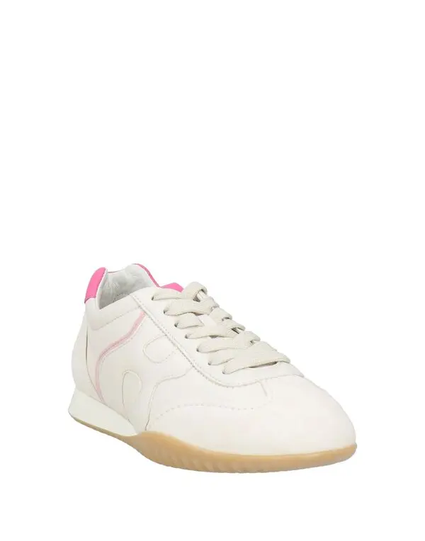 Hogan Leather Sneakers - White